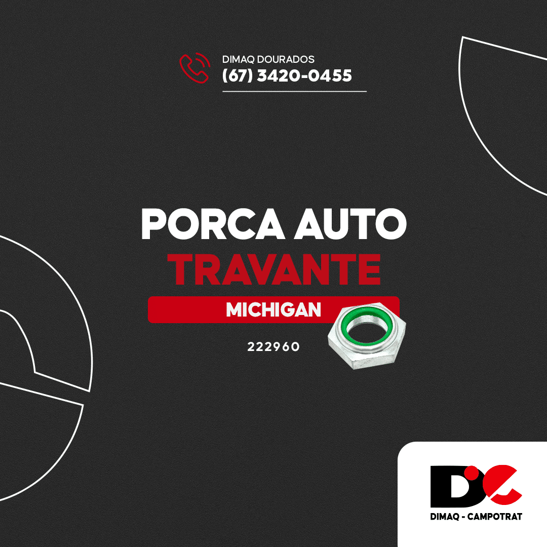 PORCA AUTO TRAVANTE 222960 - Dimaq CG